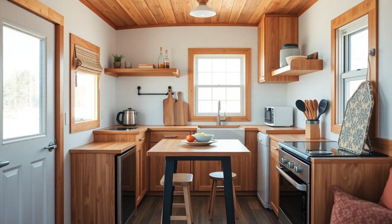 Tiny House Kitchens: Transform Your Space with Clever Design and ...